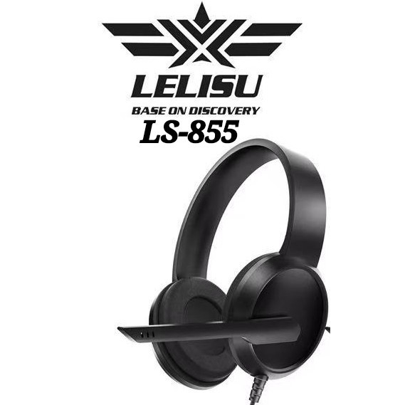 Extra Bass Headphone Lelisu LS-855 Stereo Sounds AUDIO JACK | Shopee ...