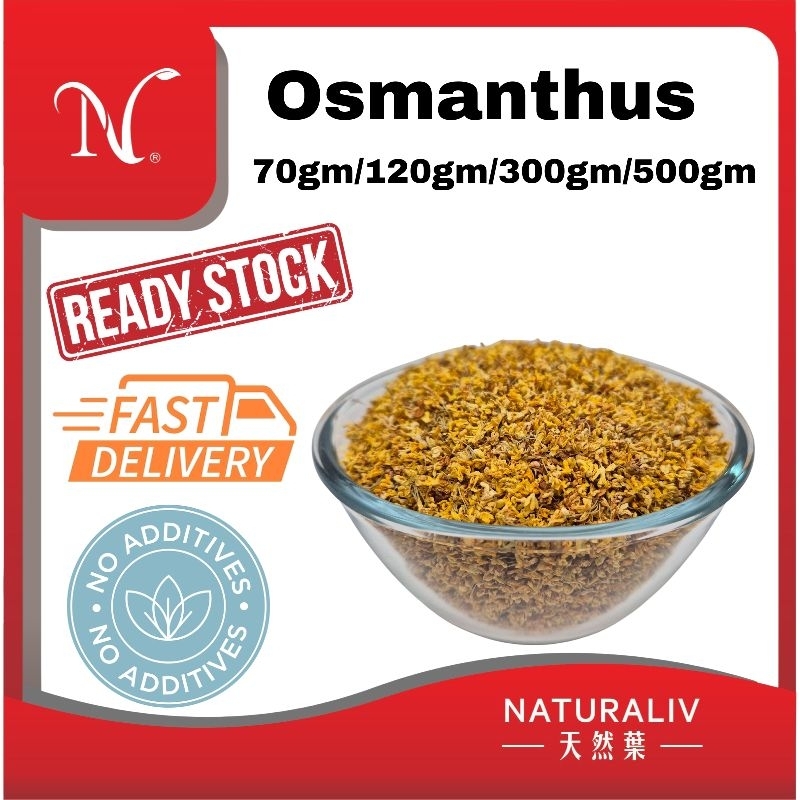 Naturaliv Premium Sweet Osmanthus Flower Tea 特选桂花 70g 120g 300g 500g | Shopee Malaysia