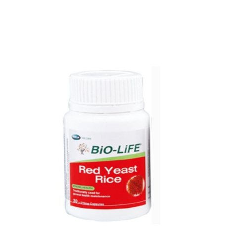 BIO-LIFE RED YEAST RICE 30sX1unit | Shopee Malaysia