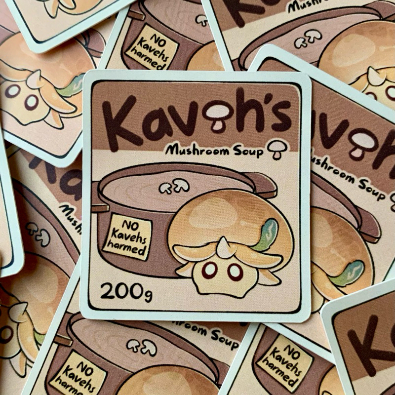 Kaveh waterproof sticker Genshin impact fan made merchandise | Shopee ...
