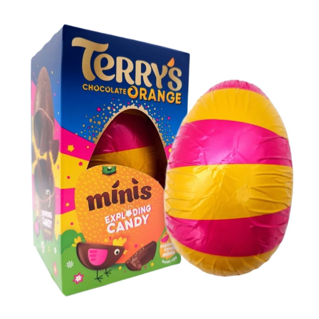 Terry's Chocolate Orange Exploding Candy Minis Easter Egg 91g | Shopee Malaysia