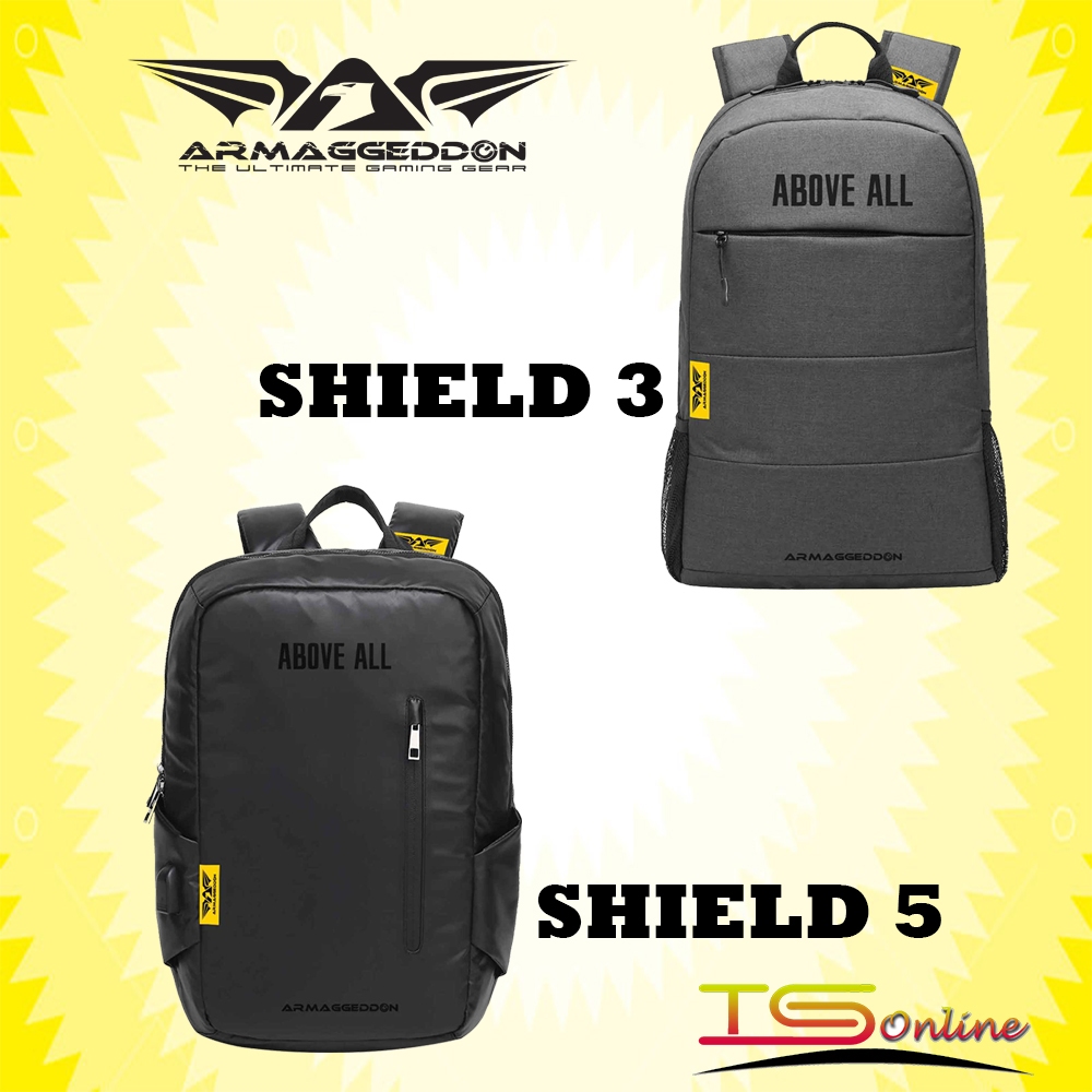 ARMAGGEDDON SHIELD 3 | 5 Laptop BackPack | Shopee Malaysia