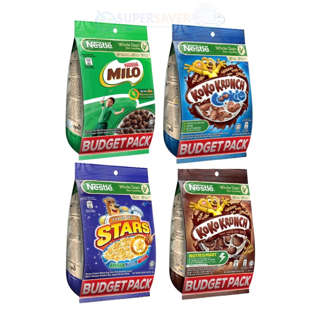 NESTLE Koko Krunch Cookies Honey Stars Milo Budget Pack 70G | Shopee ...