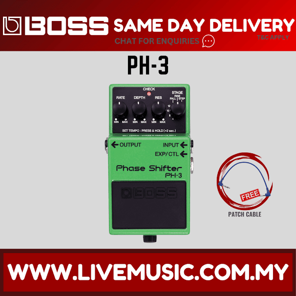 Boss PH-3 Phase Shifter Guitar Effect Pedal (PH3 PH 3) | Shopee Malaysia