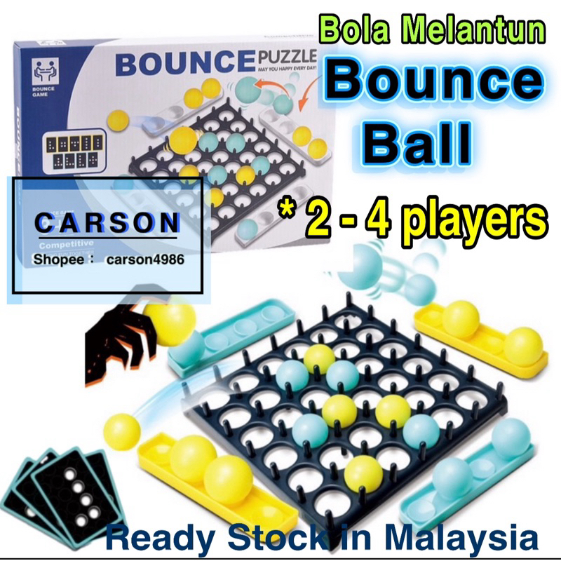 Bola melantun Bounce Ball Game Family Party Game Jumping Connect Ball ...