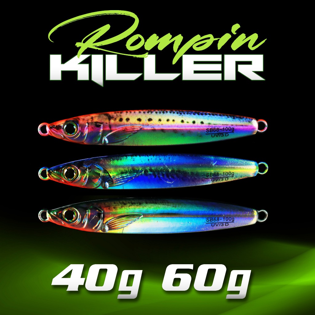 Eupro SB68 Surebaits Jigs Metal Jig 40g 60g 80g 100g, Rompin Killer | Shopee Malaysia
