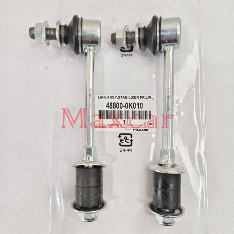 48820-0K010 TOTOTA INNOVA TGN40 TGN140 FRONT STABILIZER LINK WITH BUSH ...