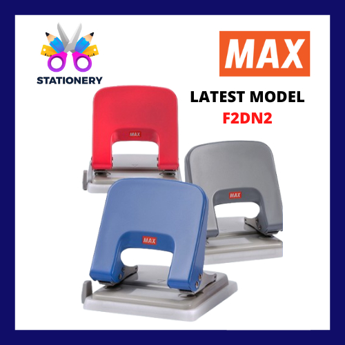 *Original* MAX 2-Hole Puncher DP-F2DN2 D-Type 27 Sheets / High Quality ...