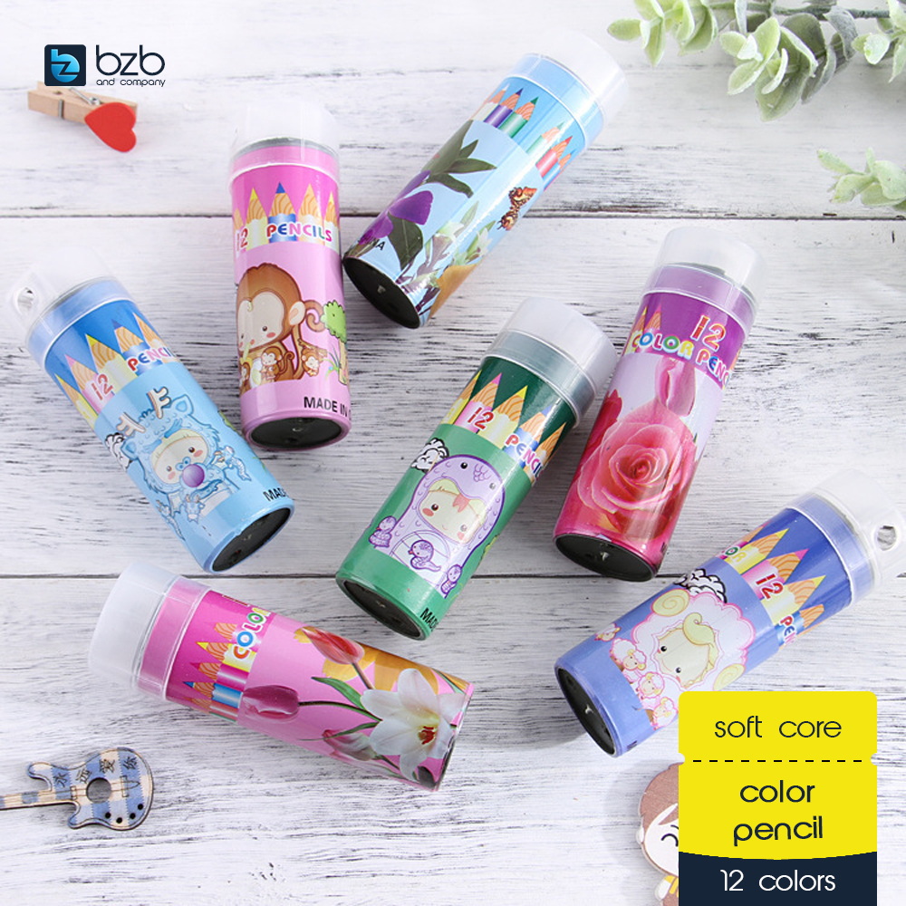 Super Soft Core Art Drawing Pencil 12 Color Special for Kids Home ...