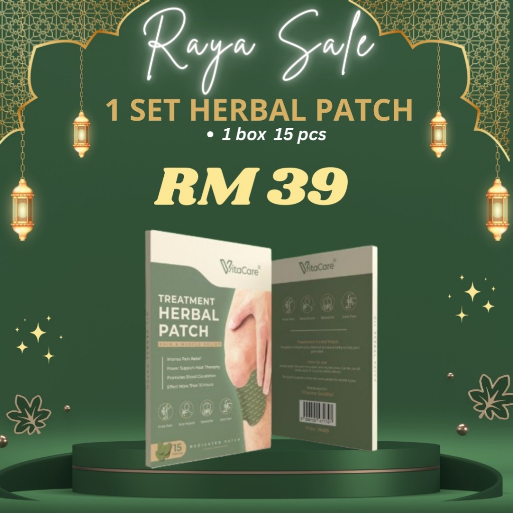 [Vitacare] Heat Plaster Patch | Bentuk Curves dan Petak (1 Box ada 15ps ...