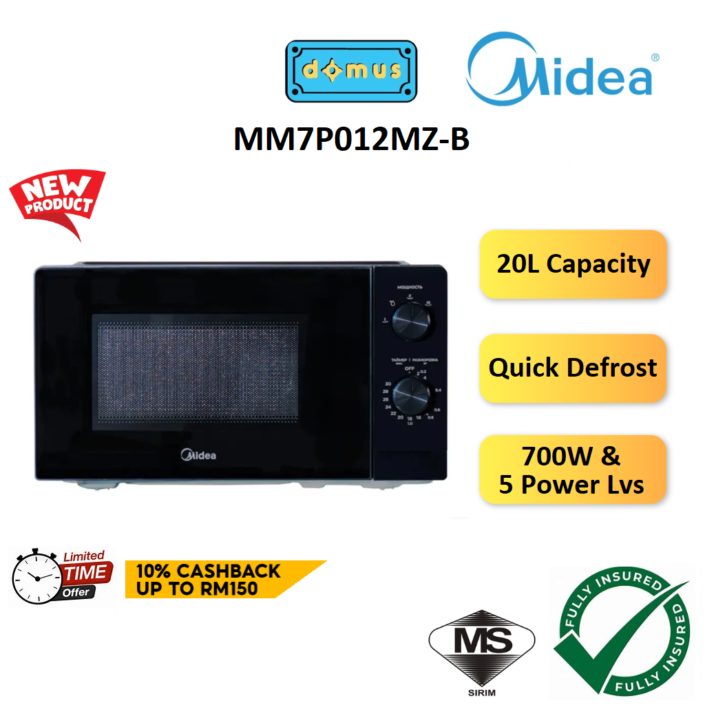 2025 Midea Microwave Oven 20L 700W With Defrost Easy Clean Mikrowave ...