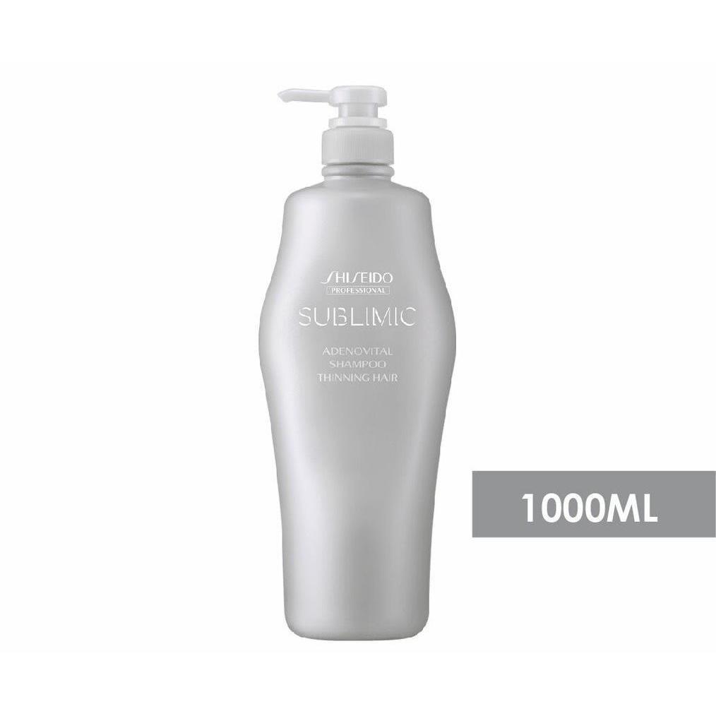 SHISEIDO PROFESSIONAL SUBLIMIC ADENOVITAL SHAMPOO 1000ml (Thinning Hair) | Shopee Malaysia