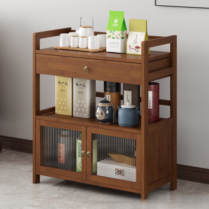 Tea Cabinet Tea Leaf Cabinet Sideboard Cabinet Solid Wood Movable ...