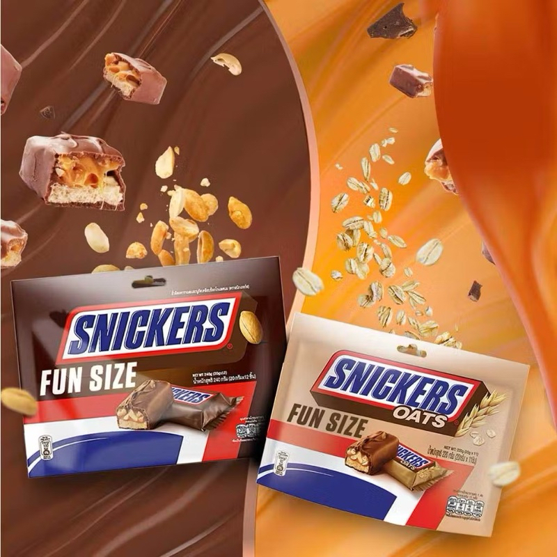 【READY STOCK】-MINGYU's Favorite- Snickers Funsize Pack (Peanut/Oat ...
