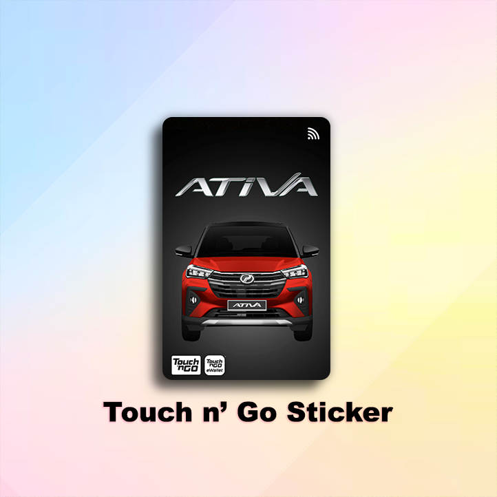 PERODUA ATIVA - Sticker Card Touch n Go TnG Card ATIVA Skincard Cover ...