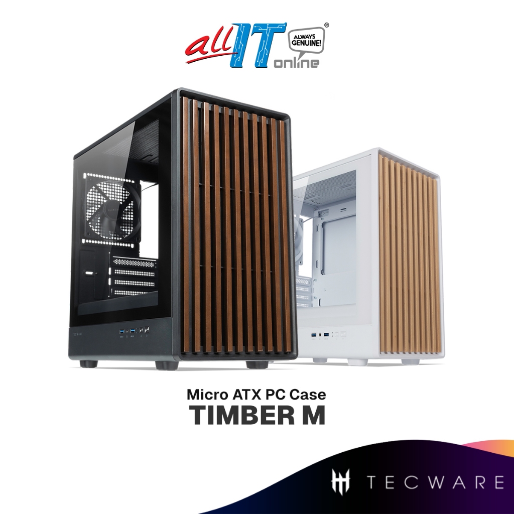 Tecware Timber M Micro ATX (mATX) Gaming PC Case | Shopee Malaysia