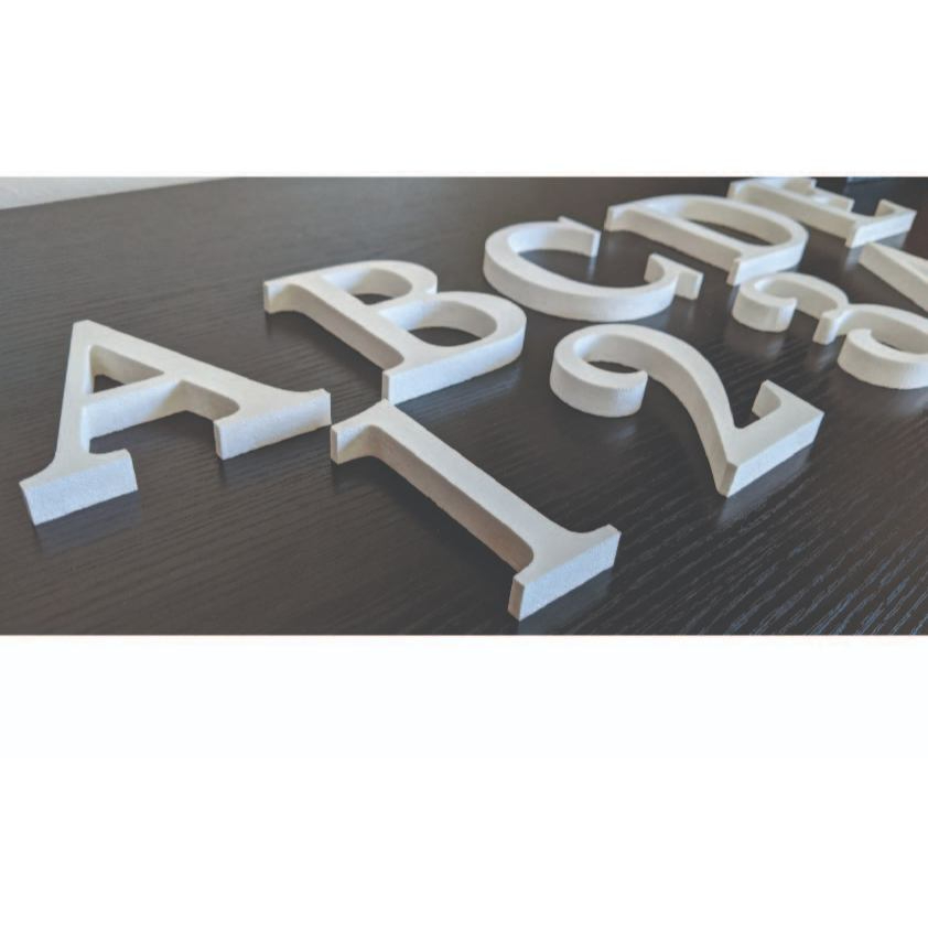 Custom 3D Wording/ Font/ Alphabet Letter and number | Foamex PVC Board ...