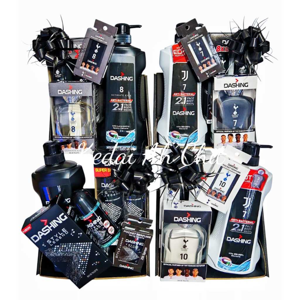 DASHING Gift Set ALL BLACK Series - Well Wrapped HANTARAN Style ...