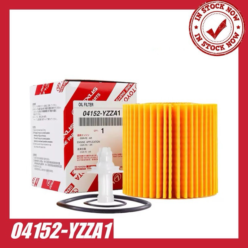 04152-YZZA1 Toyota Element Kit; Oil Filter for Camry, Alphard, Estima ...