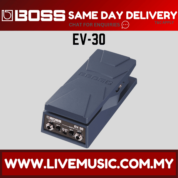 Boss EV-30 Dual Expression Pedal ( EV30 ) | Shopee Malaysia