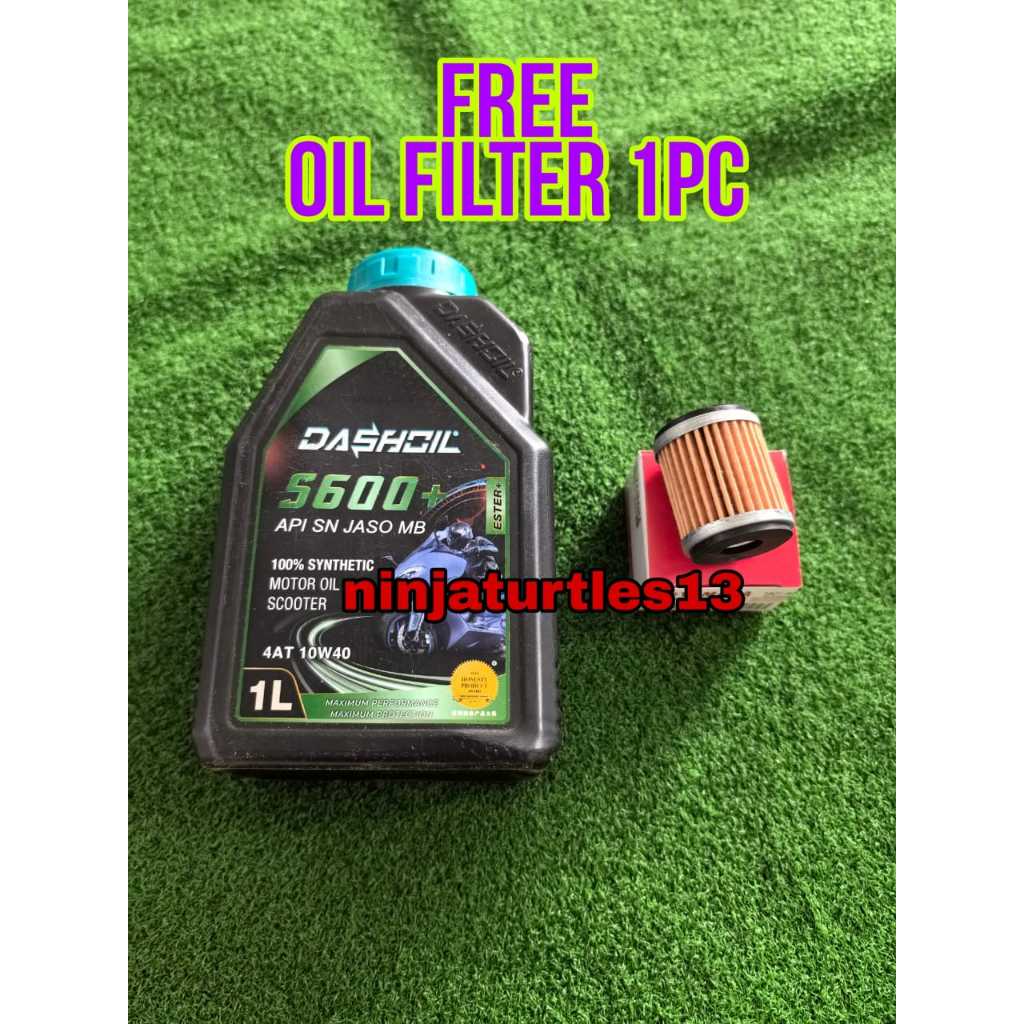 DashOil S600 4AT 10w40 1L FULLY Synthetic 100% MB Scooter EngineOil ...