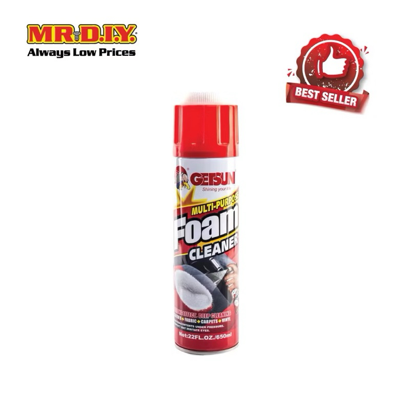 Getsun Multi-Purpose Foam Cleaner (650ml) | Shopee Malaysia