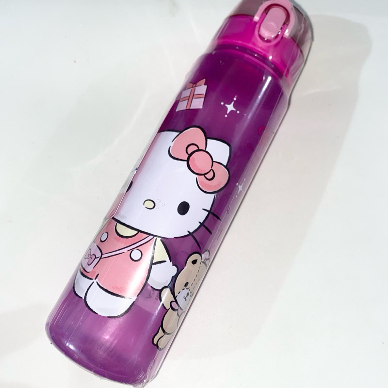 Sanrio Hello Kitty 600ml Children Water Bottle : BPA Free Purple Colour For School | Shopee Malaysia