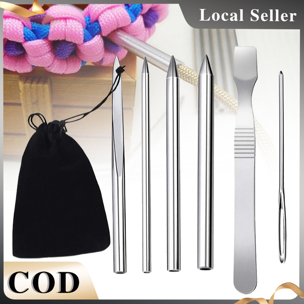 6Pcs Pro Paracord Braiding Needles Set Survival Bracelet DIY Kit for ...