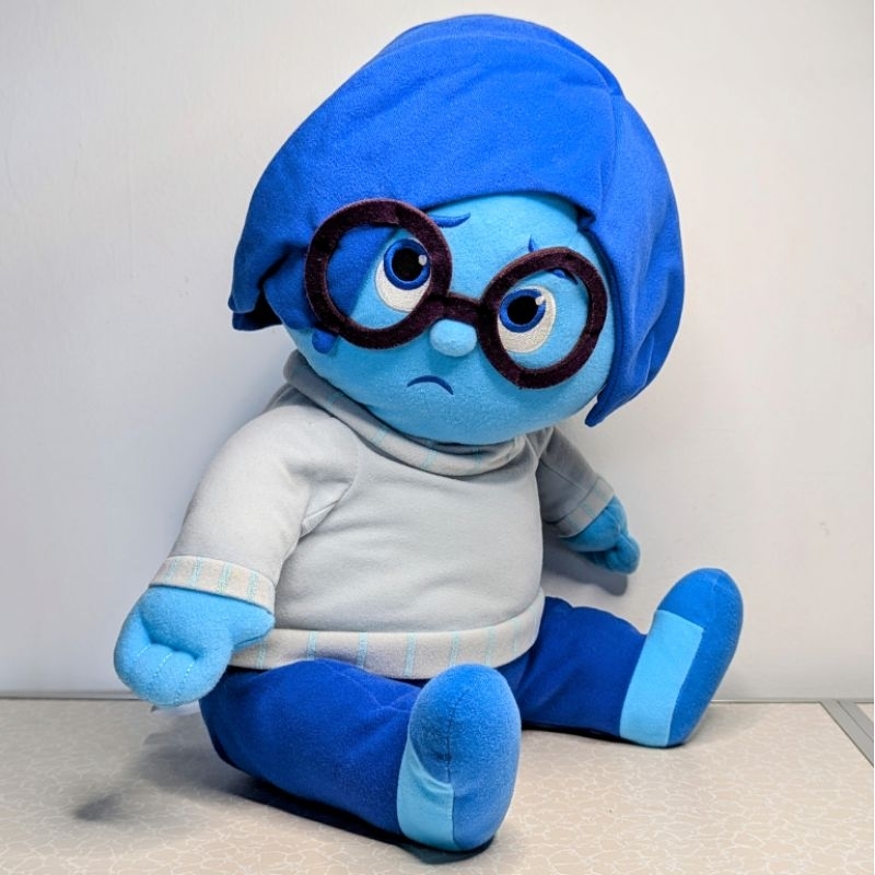 (OneG Den) Sega Disney Pixar Inside Out Sadness Plushie Soft Stuffed ...