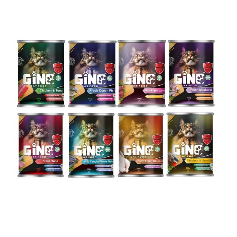Gino Cat Canned Food 400g | Shopee Malaysia