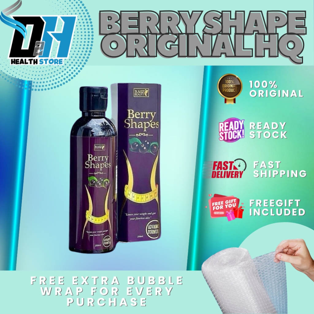 BERRY SHAPE ORIGINAL HQ SHAPE SLIMMING JUICE DETOX BY RASZ BEAUTY ...