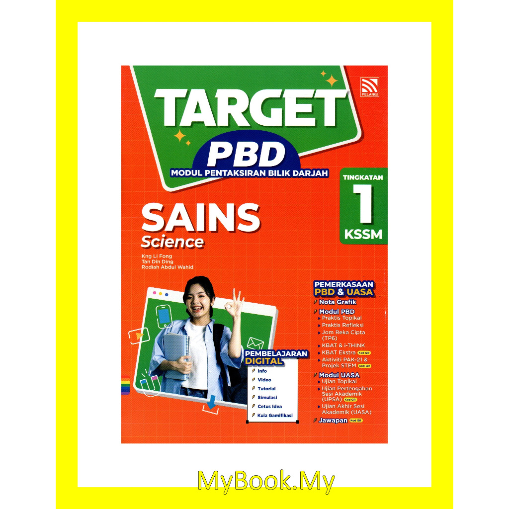 *BARU* MyB Buku Latihan : Sains Tingkatan 1 - Target PBD Modul Pentaksiran Bilik Darjah (Pelangi ...