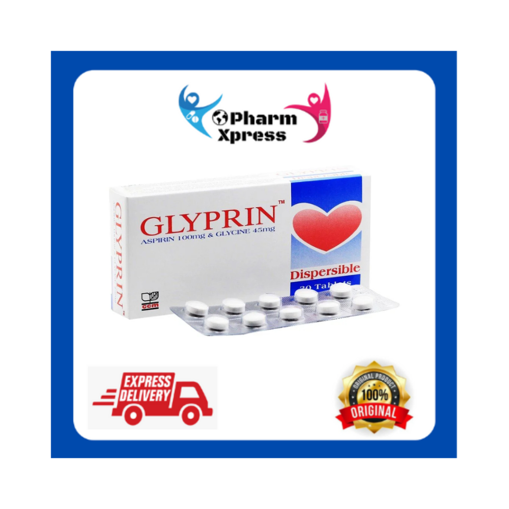 Glyprin 100mg/45mg TAB 10's (1 Strip) | Shopee Malaysia