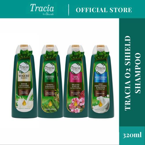 Tracia O2 Shield Shampoo (320ml) | Shopee Malaysia