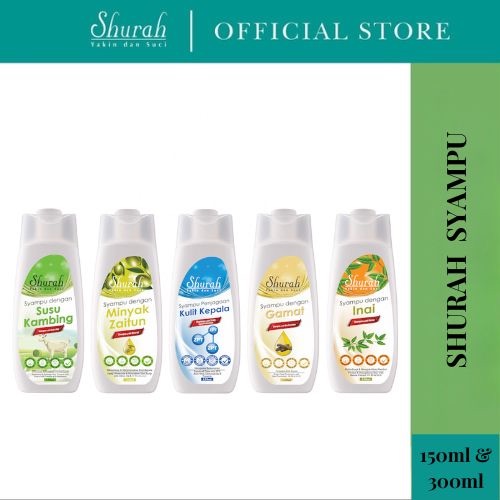 Shurah Syampu 150ml & 300ml | Shopee Malaysia