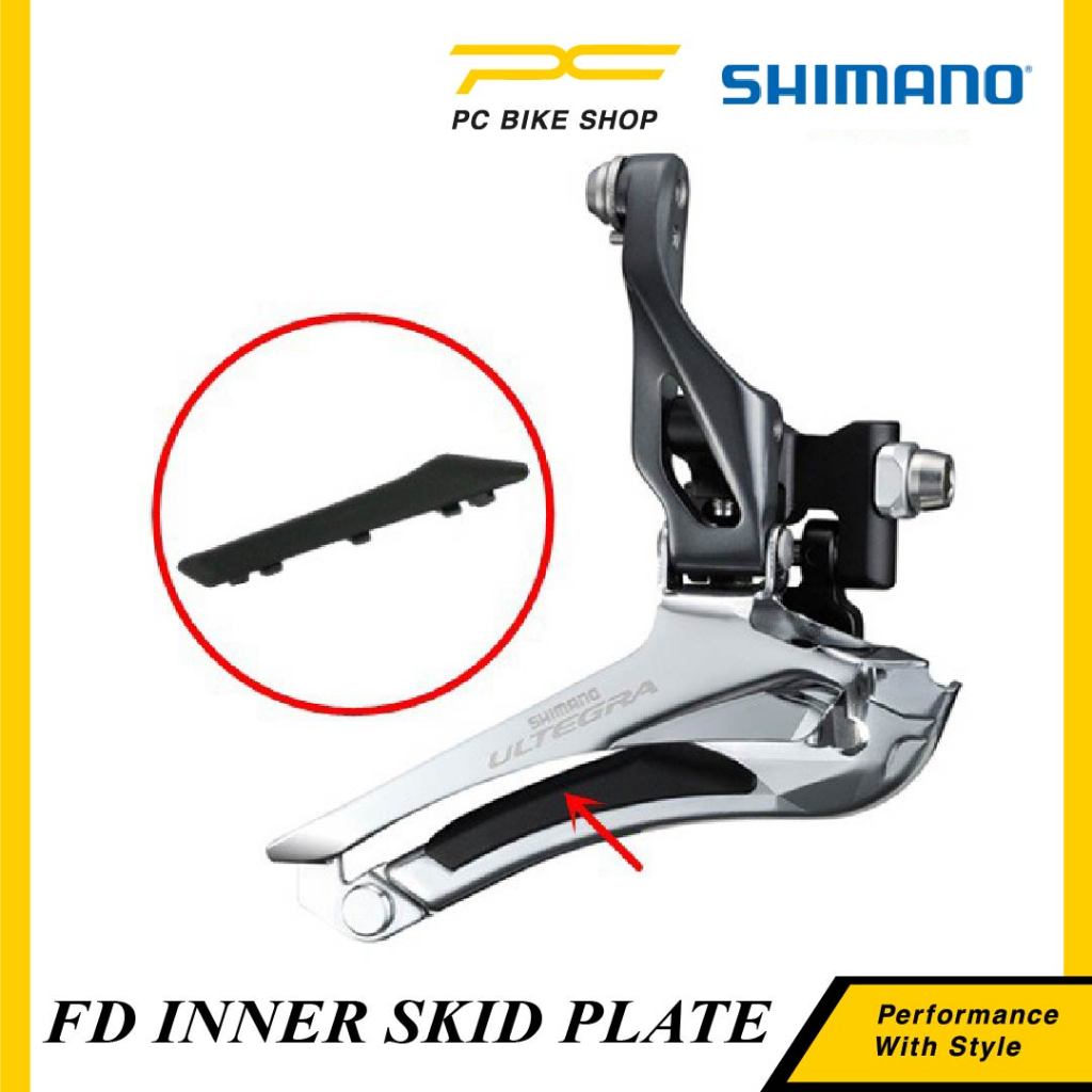 SHIMANO INNER SKID PLATE FOR FD (R9100, R8000, R6800) Front Derailer ...