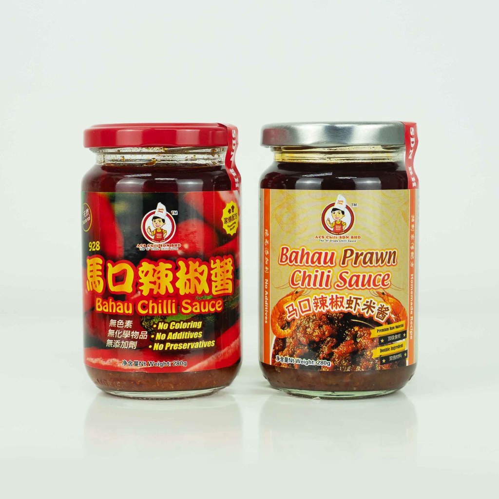 A-Grade Bahau Chili Sauce + ACS Bahau Prawn Chili /ACS Lime Chili / ACS ...