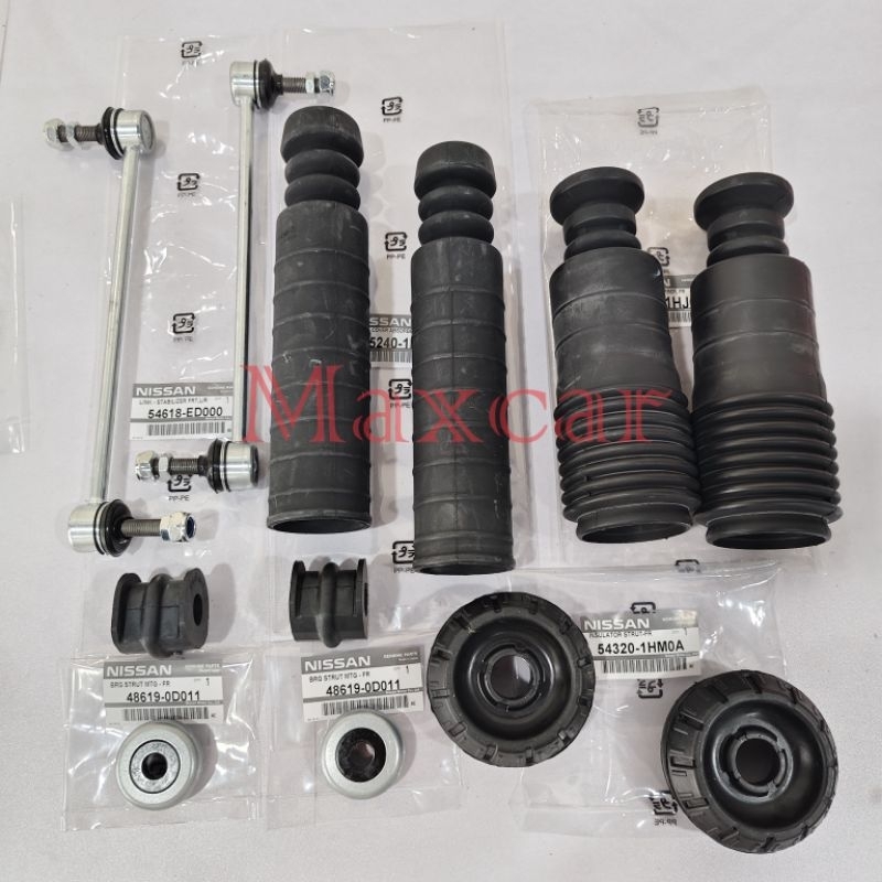 (12pcs) NISSAN ALMERA N17 ABSORBER LINK / ABSORBER COVER / ABSORBER ...