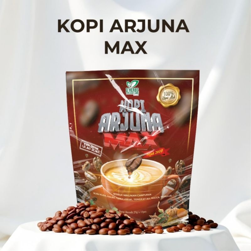 DHERBS KOPI ARJUNA MAX BY ALIFF SYUKRI TERLAJAK LARIS | Shopee Malaysia