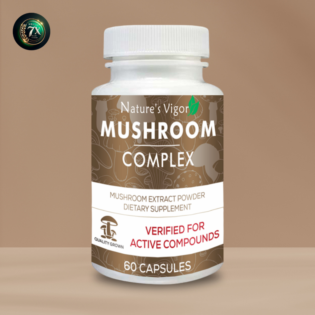 NATURE'S VIGOR Mushroom Complex Capsules | Shopee Malaysia