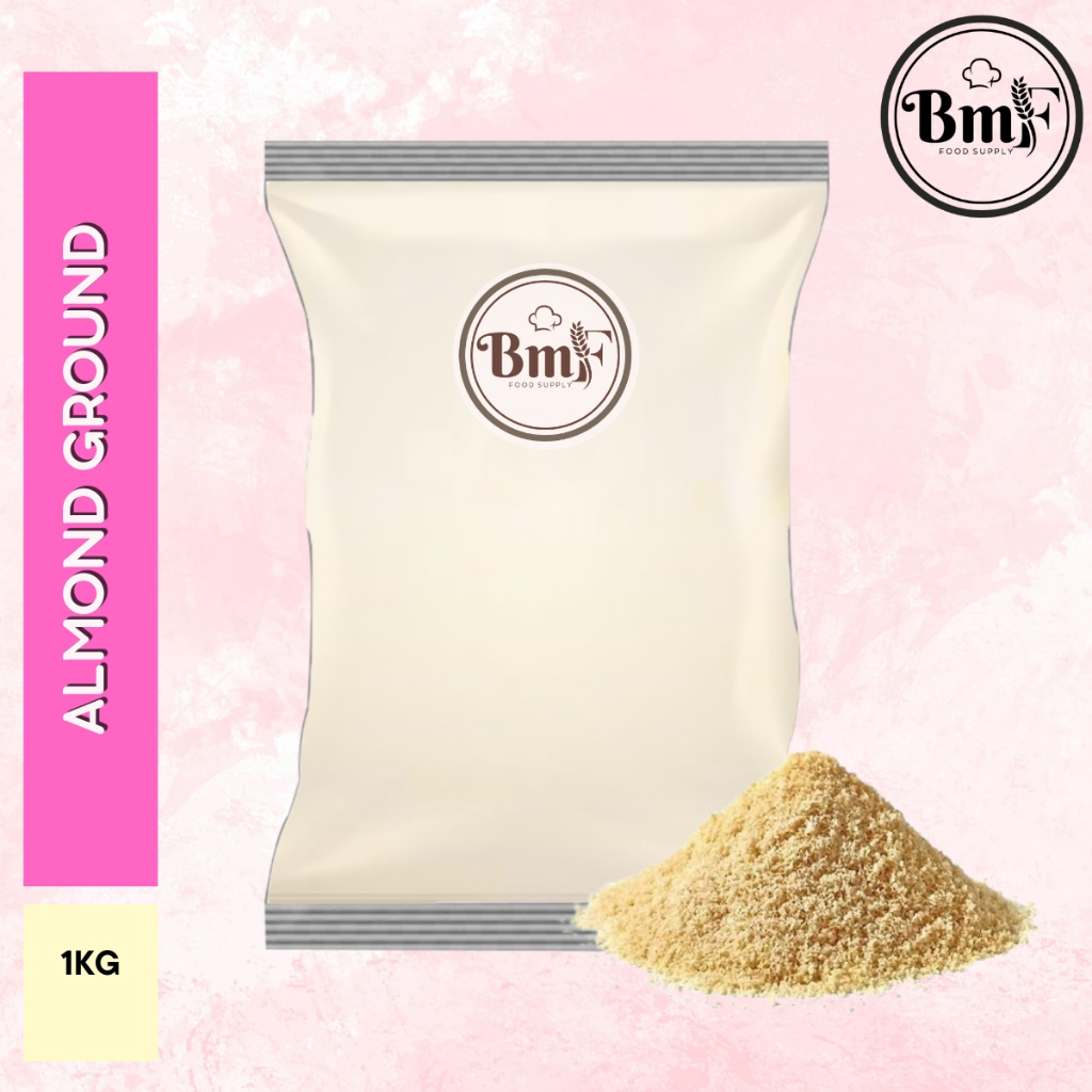 BMF ALMOND GROUND 1KG / 500G / 250G HALAL READY STOCK ALMOND FLOUR | Shopee Malaysia
