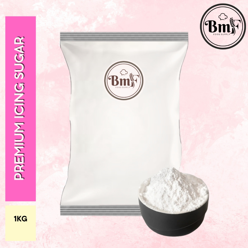 BMF PREMIUM ICING SUGAR 1KG HALAL GULA AISING [READY STOCK] | Shopee ...