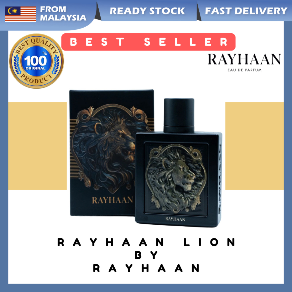 RAYHAAN LION 100ML EDP BY RAYHAAN PERFUME DUBAI | Shopee Malaysia
