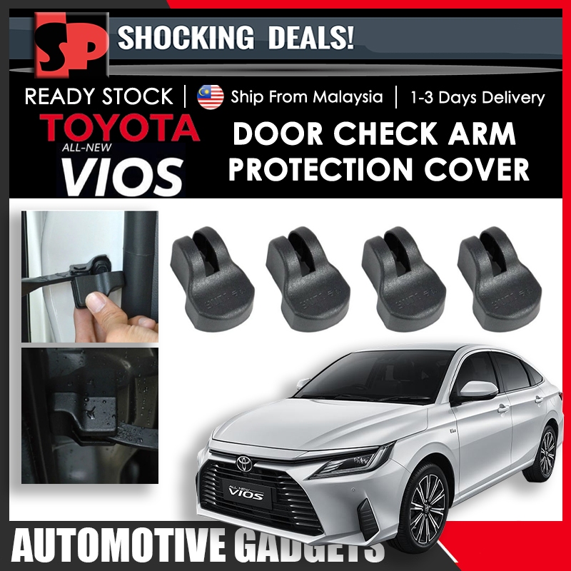 2023-2025 Toyota Vios Door Check Arm Protection Cover 4pcs | Shopee ...