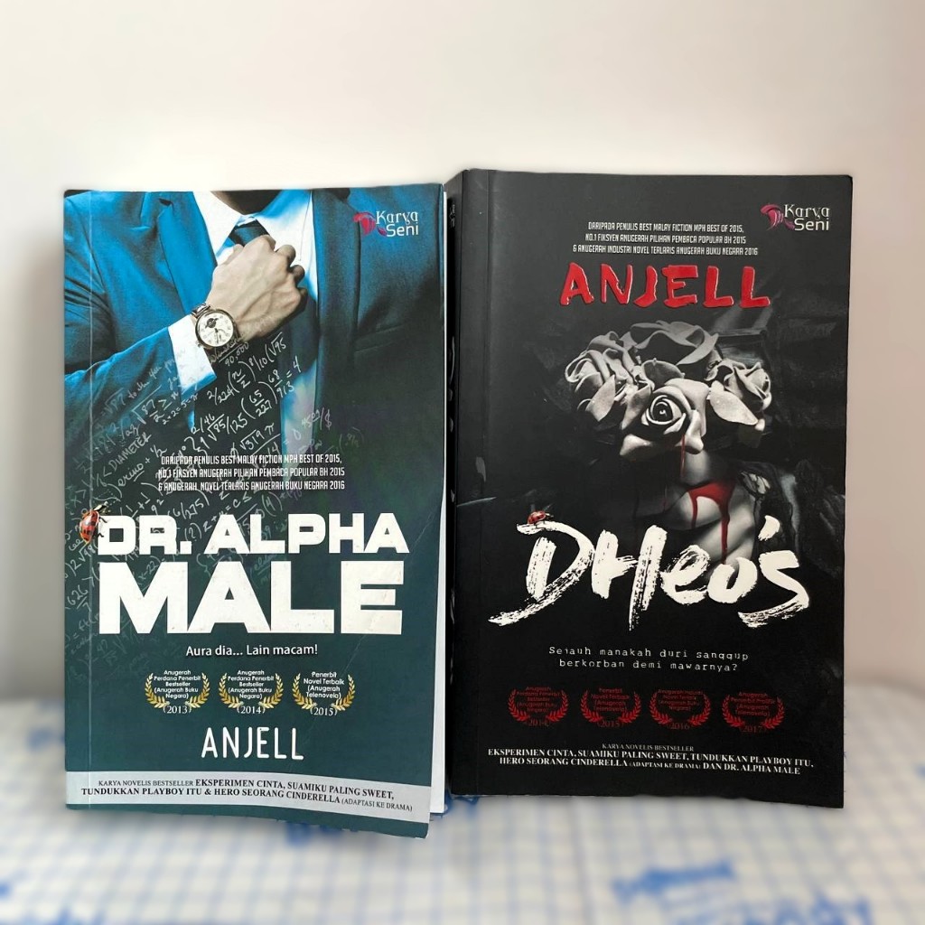 Novel Melayu Terpakai Anjell - Dr Alpha Male | Dheo's | Shopee Malaysia