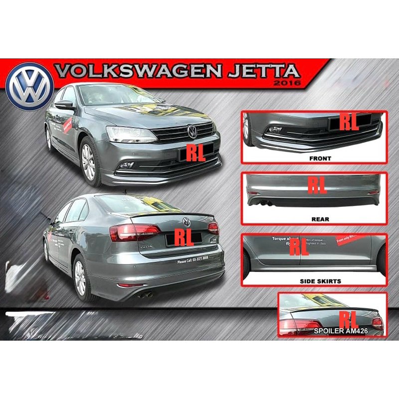 Volkswagen Jetta 2014 - 2021 RL bodykit body kit front side rear skirt ...