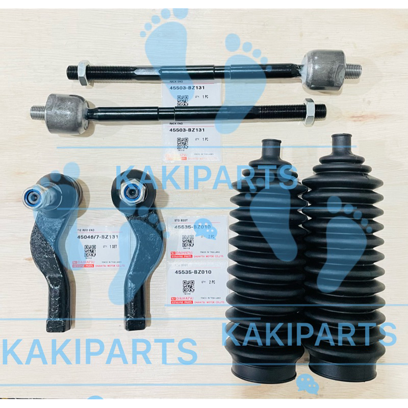 PERODUA ALZA (OEM THAILAND) TIE ROD END / RACK END / STEERING BOOT ...