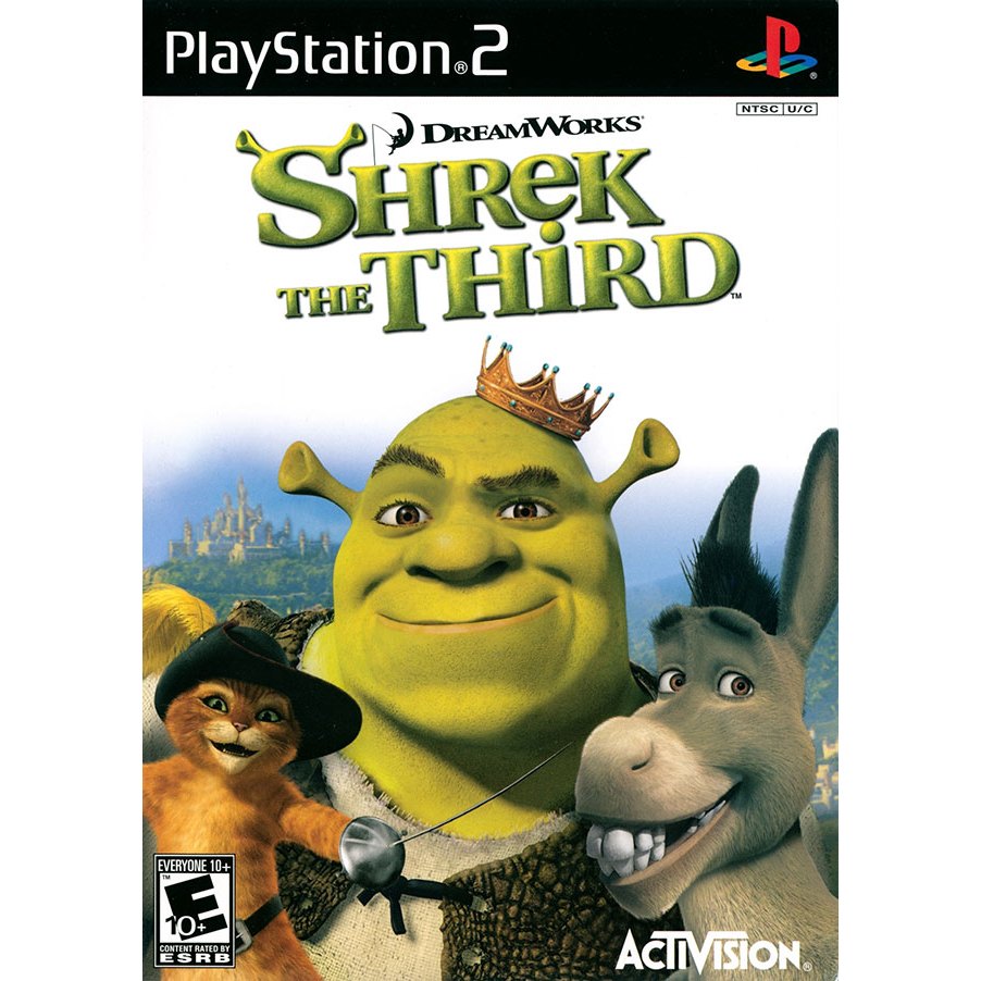 PS2 GAME DVD - Shrek the Third | Shopee Malaysia