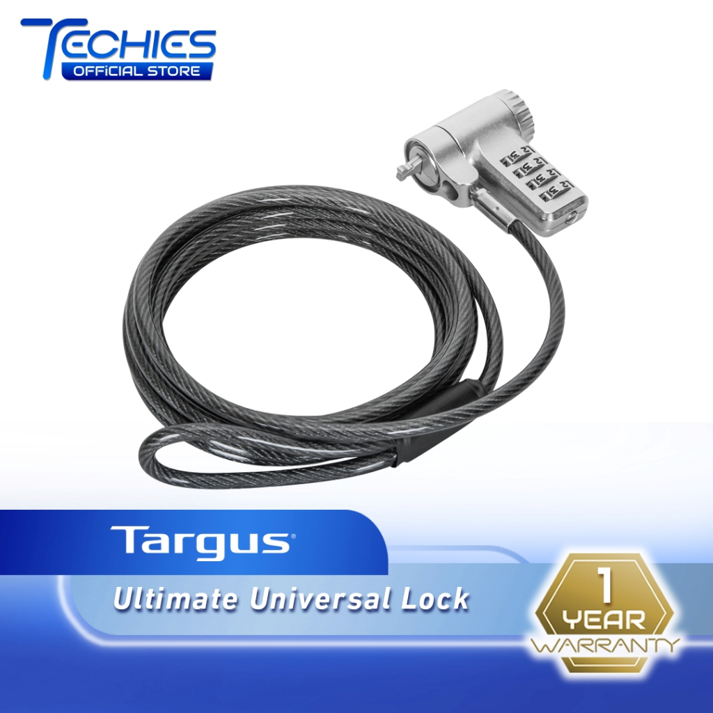 Targus Ultimate Universal Lock (Blister Poly Bag) | Shopee Malaysia