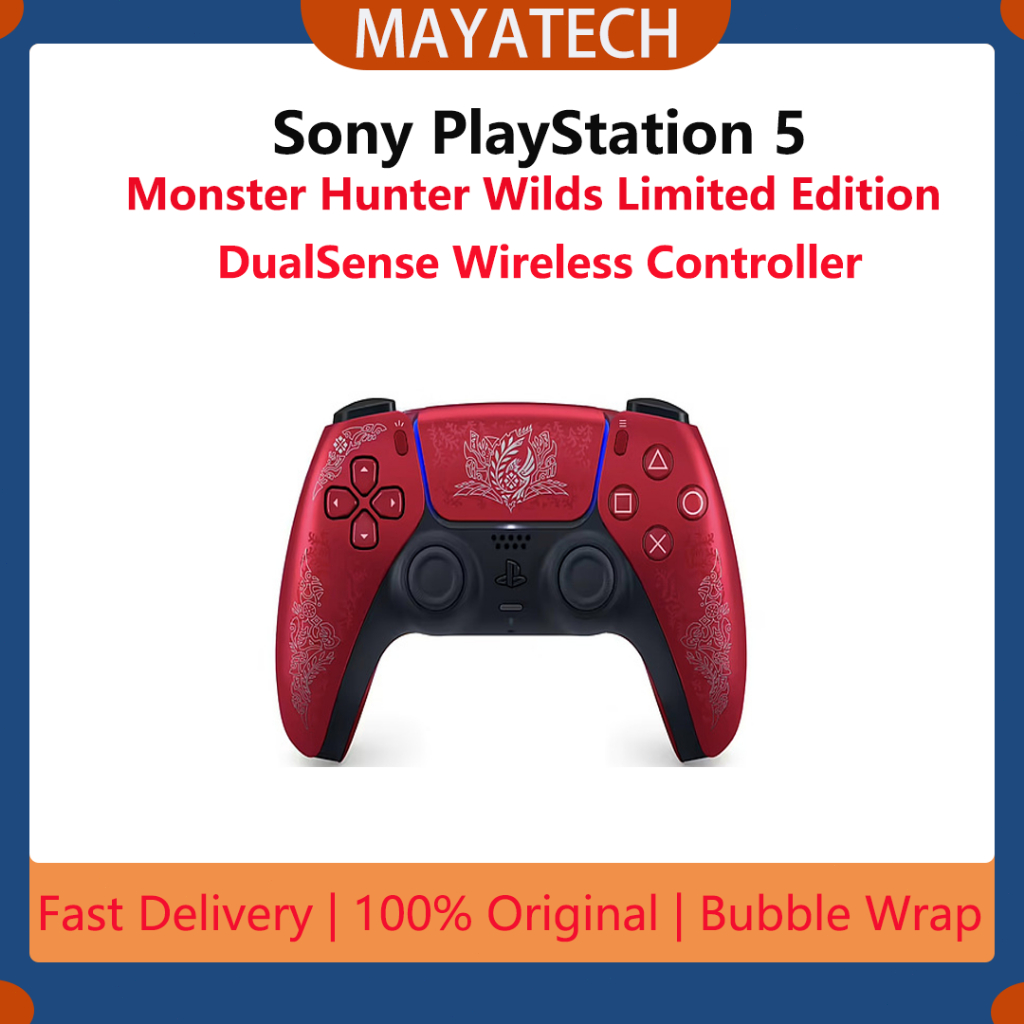 Sony PlayStation 5 PS5 Monster Hunter Wilds Limited Edition DualSense ...